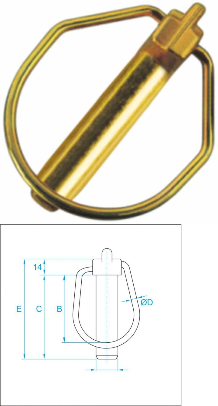 Forged Linch Pin - JRS Parts