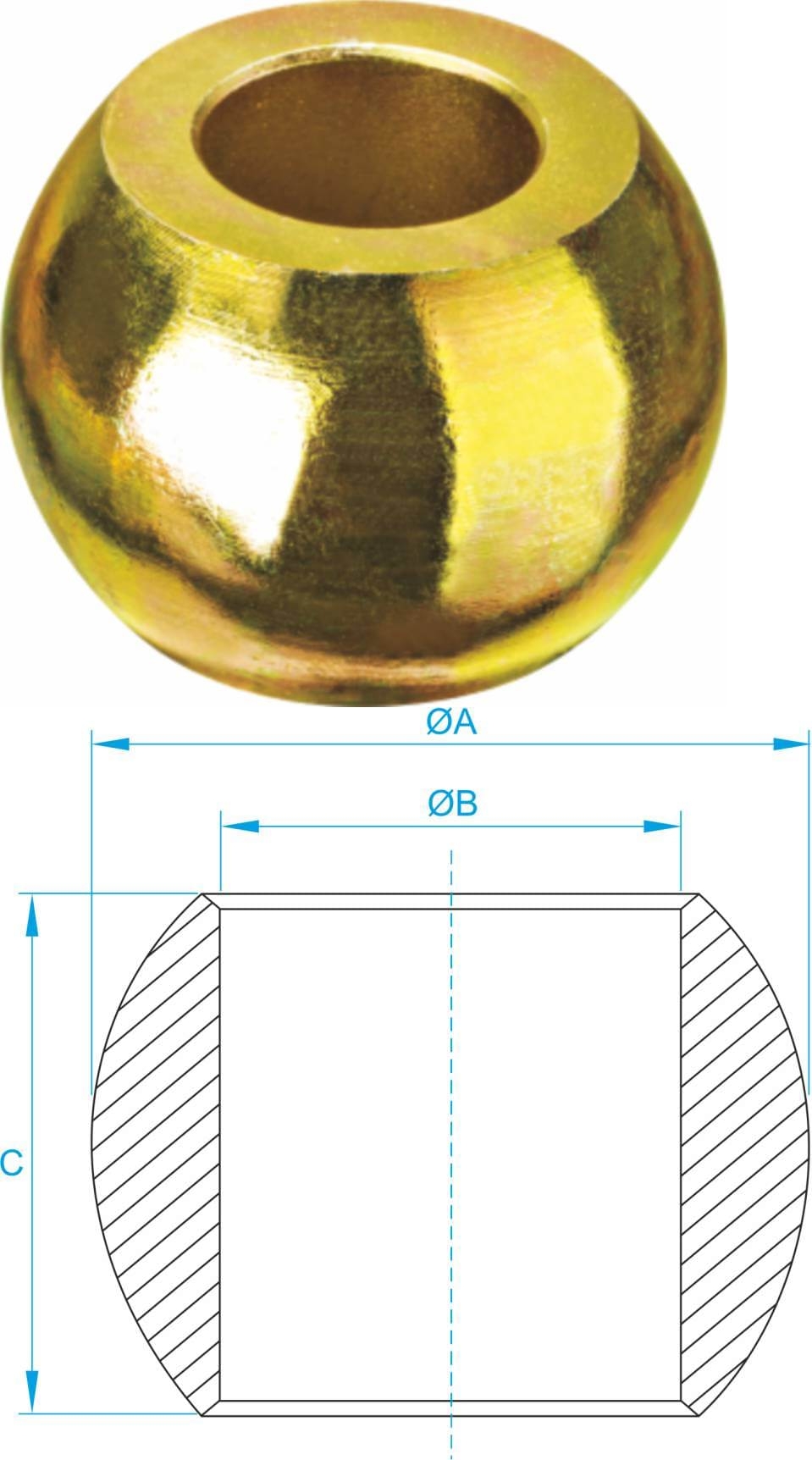 Lower Link Balls | JRS Parts