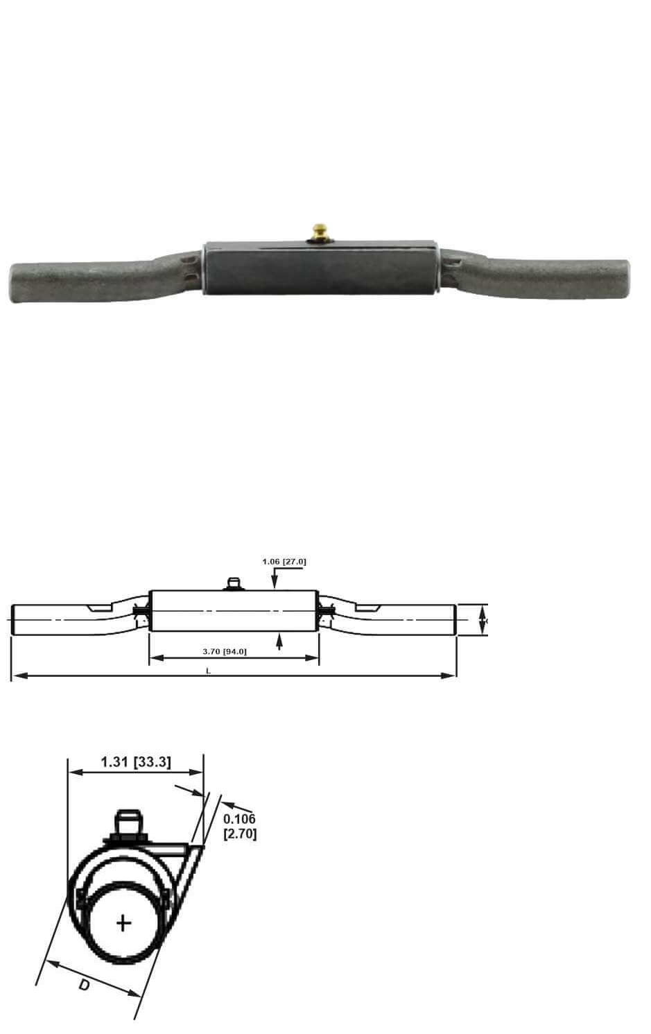 Steel Barrel Hinges - JRS Parts