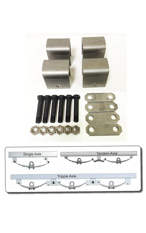 Trailer Single Axle Suspension Kit - JRS Parts